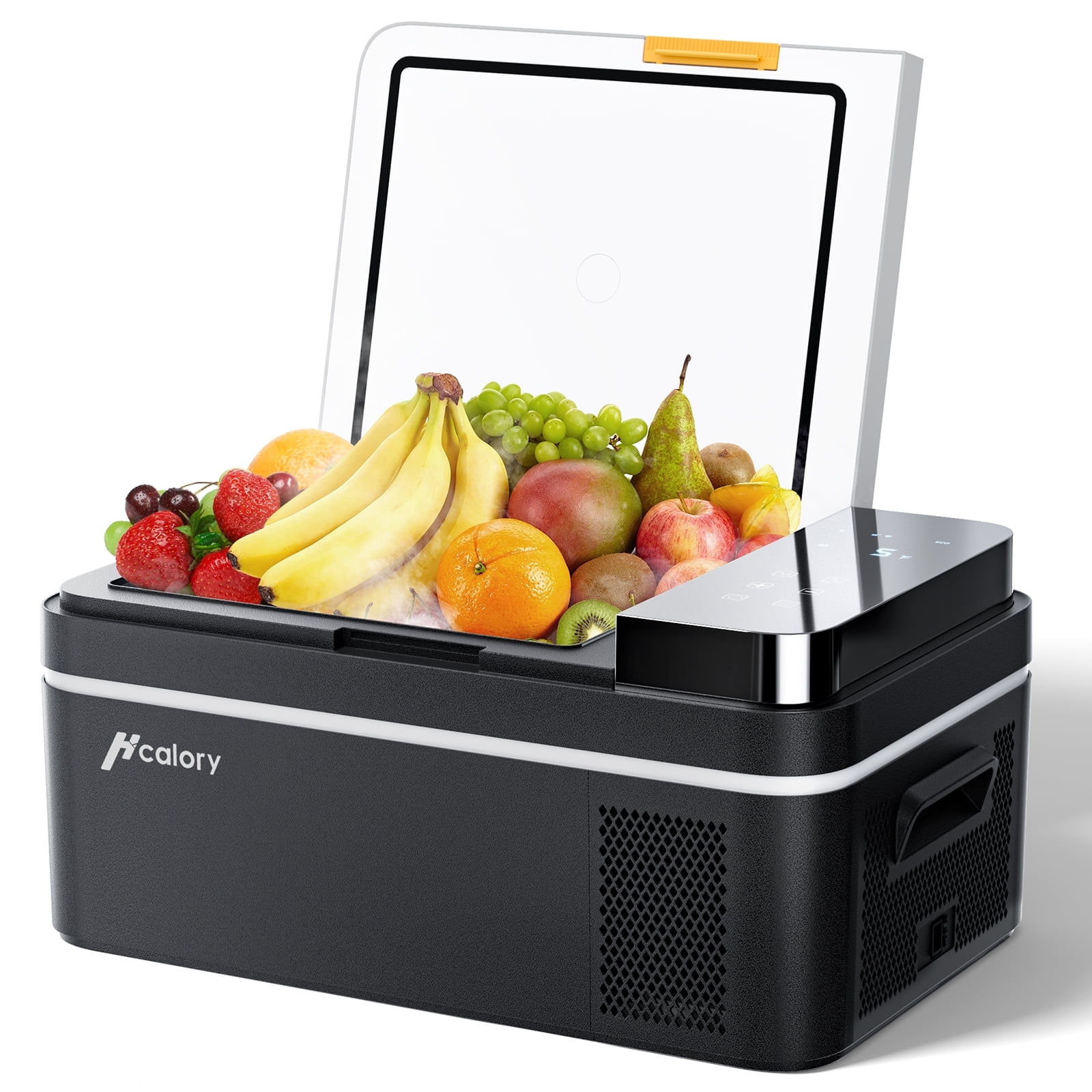 Hcalory 21L Car Refrigerator, 22 Qt Portable Freezer with Compressor ...