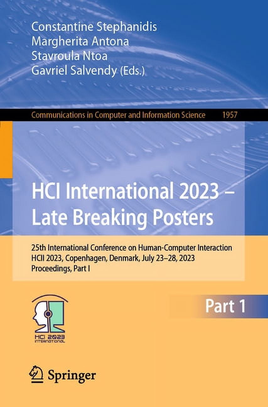 Communications in Computer and Informati Hci International 2023 - Late ...