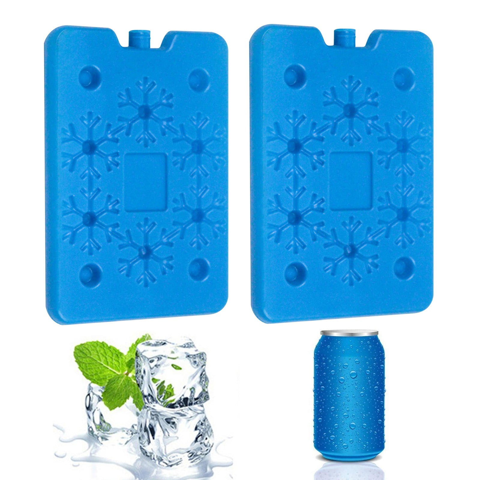 Hcnuuo 2pcs Reusable Ice Cooling Packs for Air Coolers | Long-Lasting ...