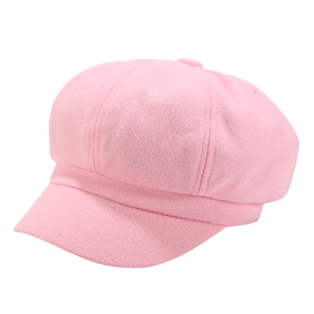 Hcnuuo Boater Hat Solid Ladies Women's Summer Top Sun Visor Straw Beach ...