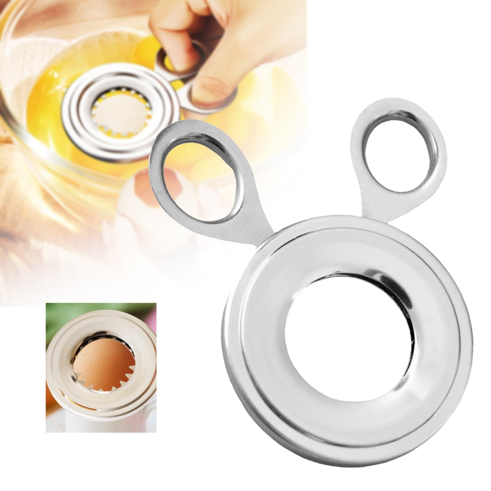 Hcnuuo Price Drop Alert! Egg Opener New Stainless Egg Topper Cutter Egg ...