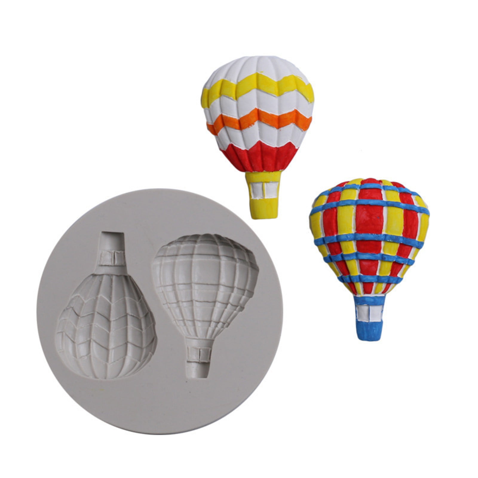 Hcnuuo Pro Chef's Choice Hot Air Balloon Silicone Mould Fondant Cake ...
