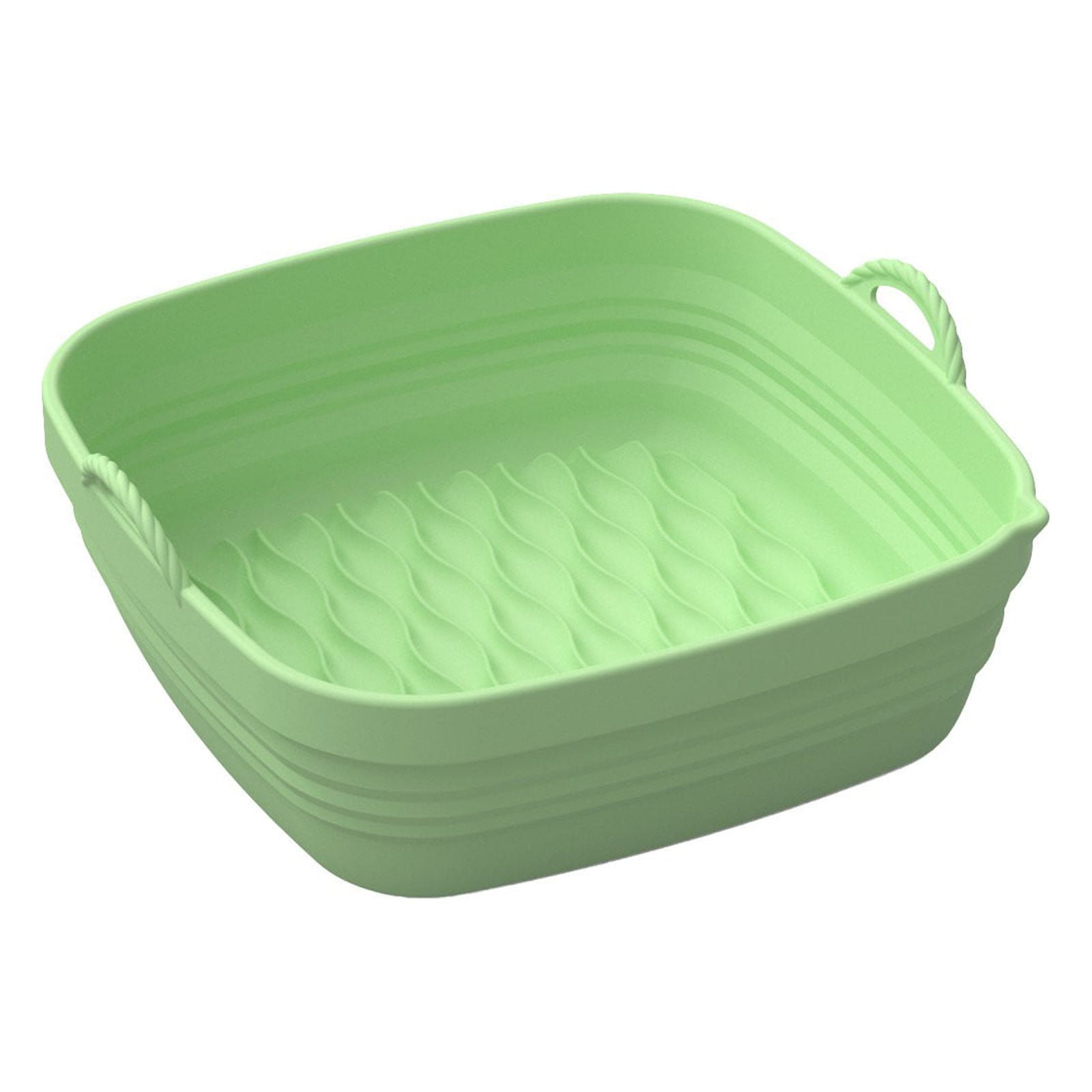 Hcnuuo Pro Chef's Choice Square Dual Air Fryer Silicone Liners For Dual ...