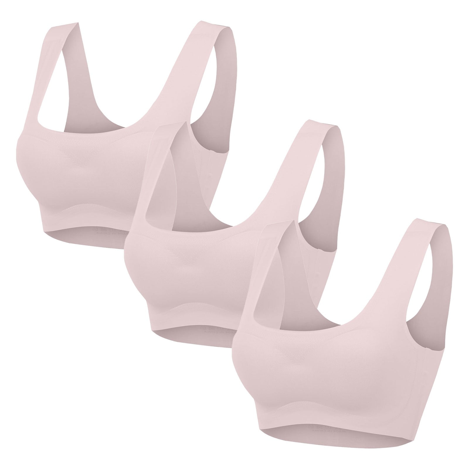 Hcnuuo Sports Bras for Women Comfortable And Elastic Women'S Bra With ...