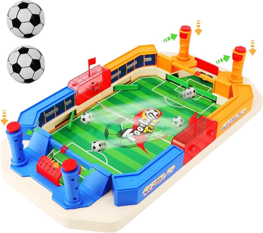 Hcusus Mini Foosball Table Games Tabletop Football Soccer for Indoor ...