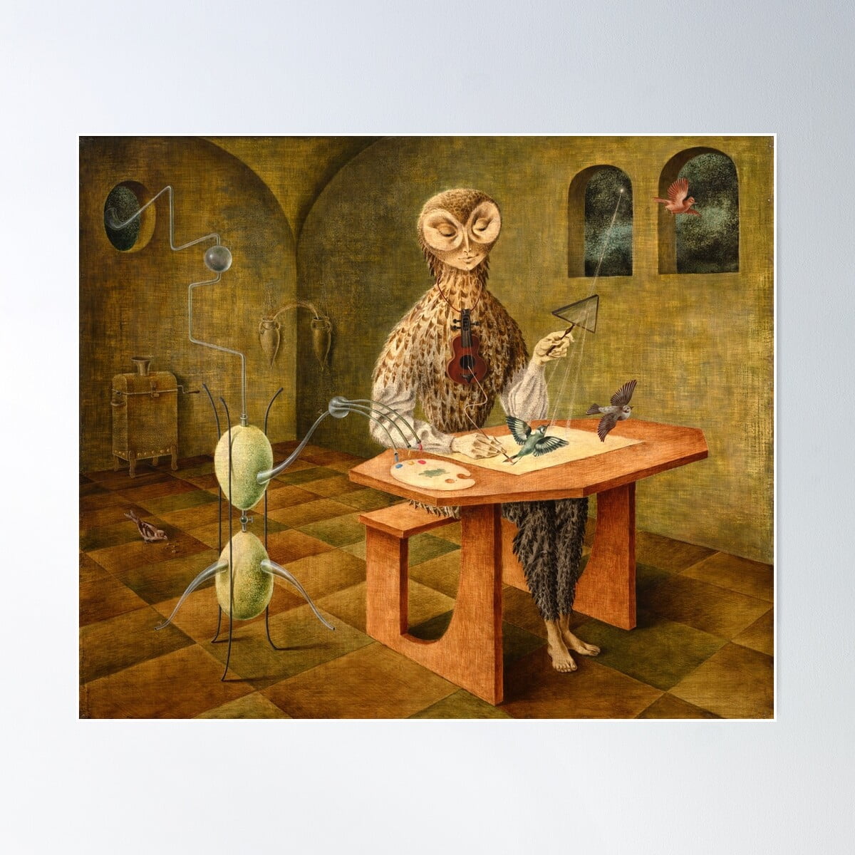 Hd. Creation Of Birds, By Remedios Varo. High Definition Poster Wall ...