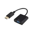 HD DisplayPort to VGA Adapter, PC Graphics Converter with Secure ...