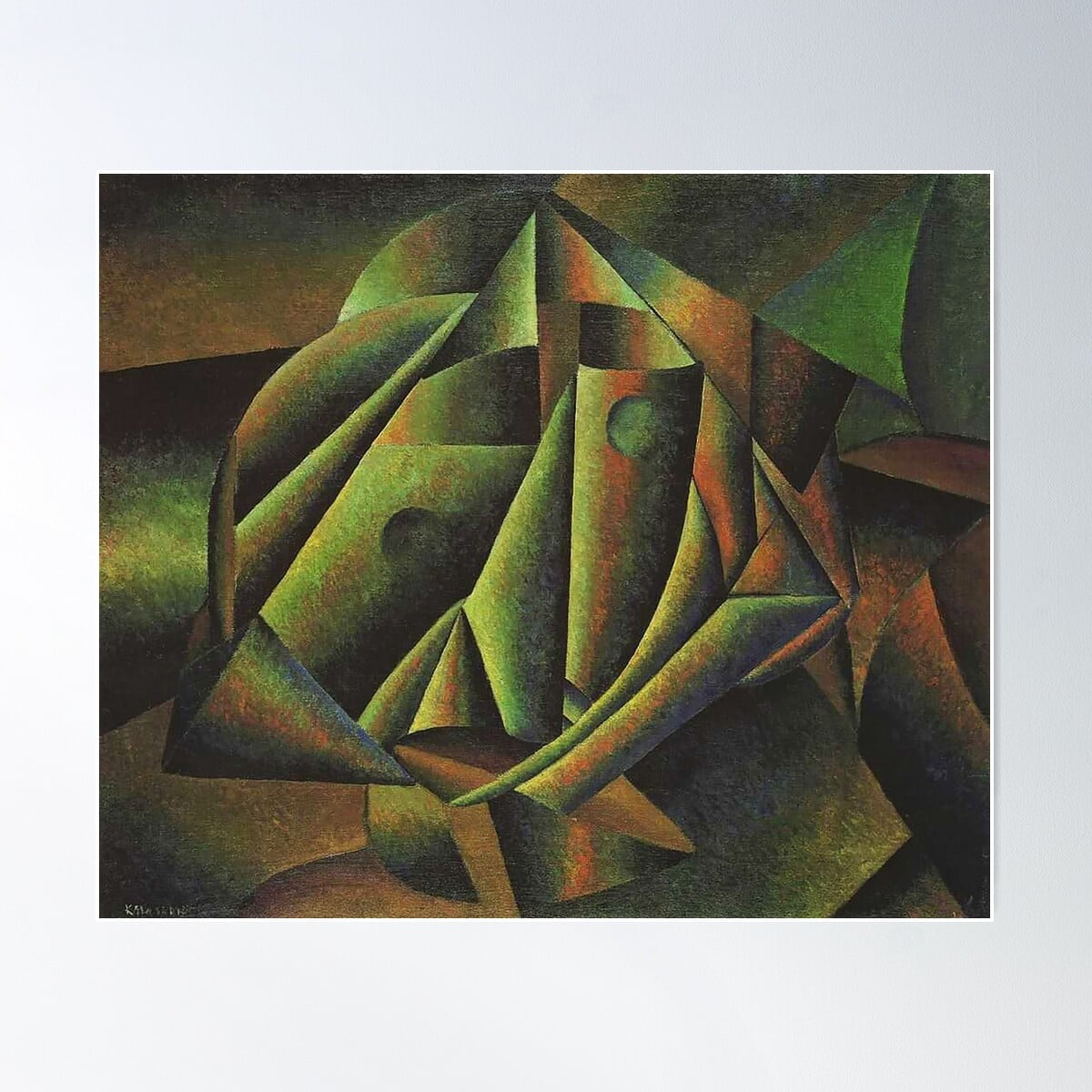 Hd - Head Of A Peasant Girl, By Kazimir Severinovich Malevich 1912 High ...