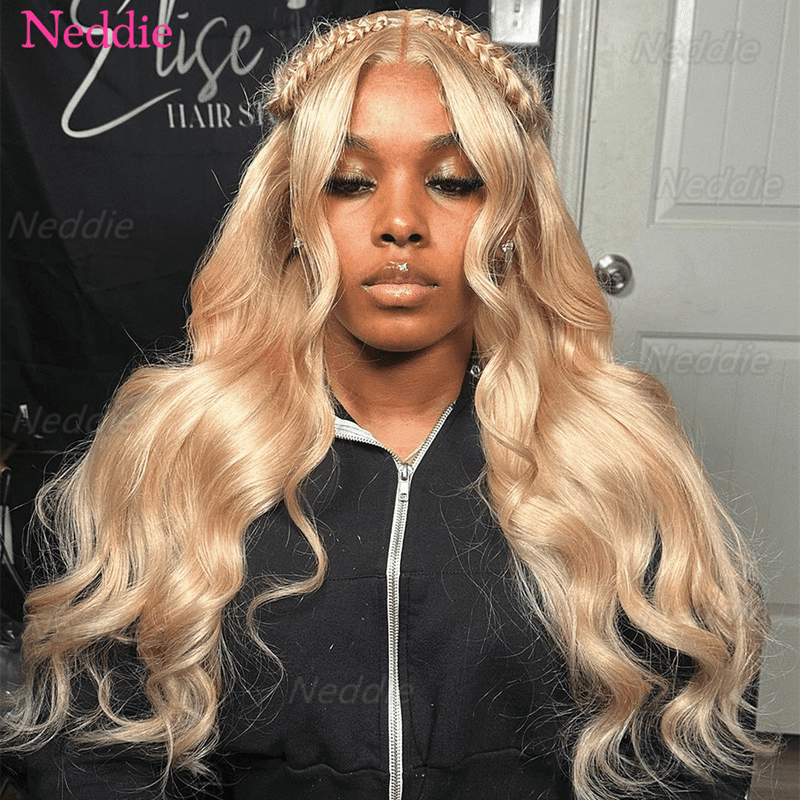 Hd Honey Blonde Wig Human Hair 13x6 Body Wave Lace Front Wigs For Women ...
