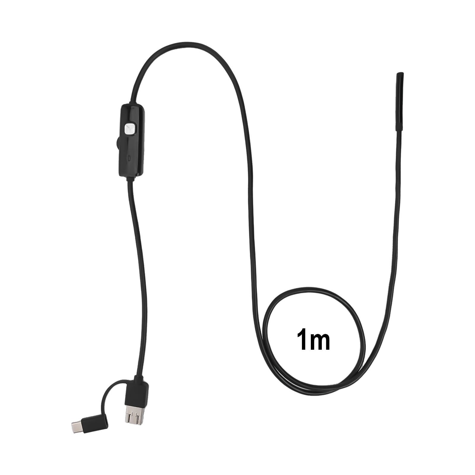 Hd Micro-Usb Type-C 3 In 1 Industrial Borescopes 5.5Mm Smartphone ...