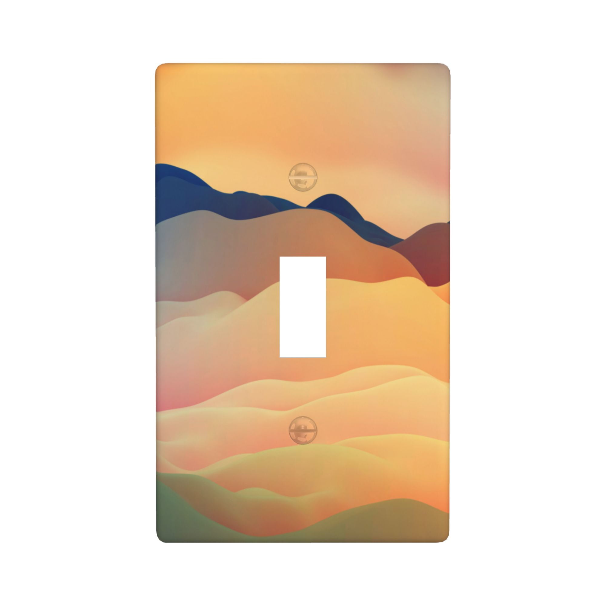 Hd Picture Of Color Clouds Single Toggle Light Switch Plate Decorative ...