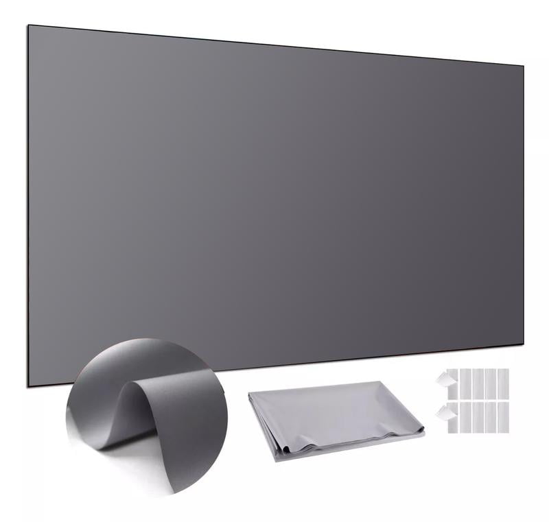 Hd Projector Screen 4K Anti Light Foldable Portable Movies Screenfor ...