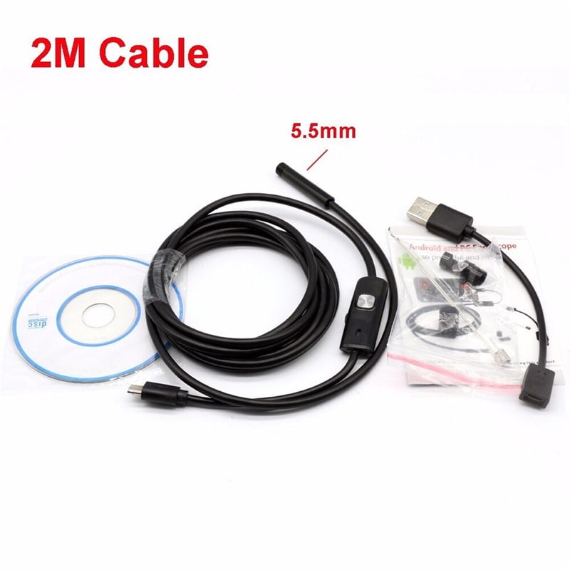 Hd usb android camera endoscope ip67 2m 5m micro inspection video ...