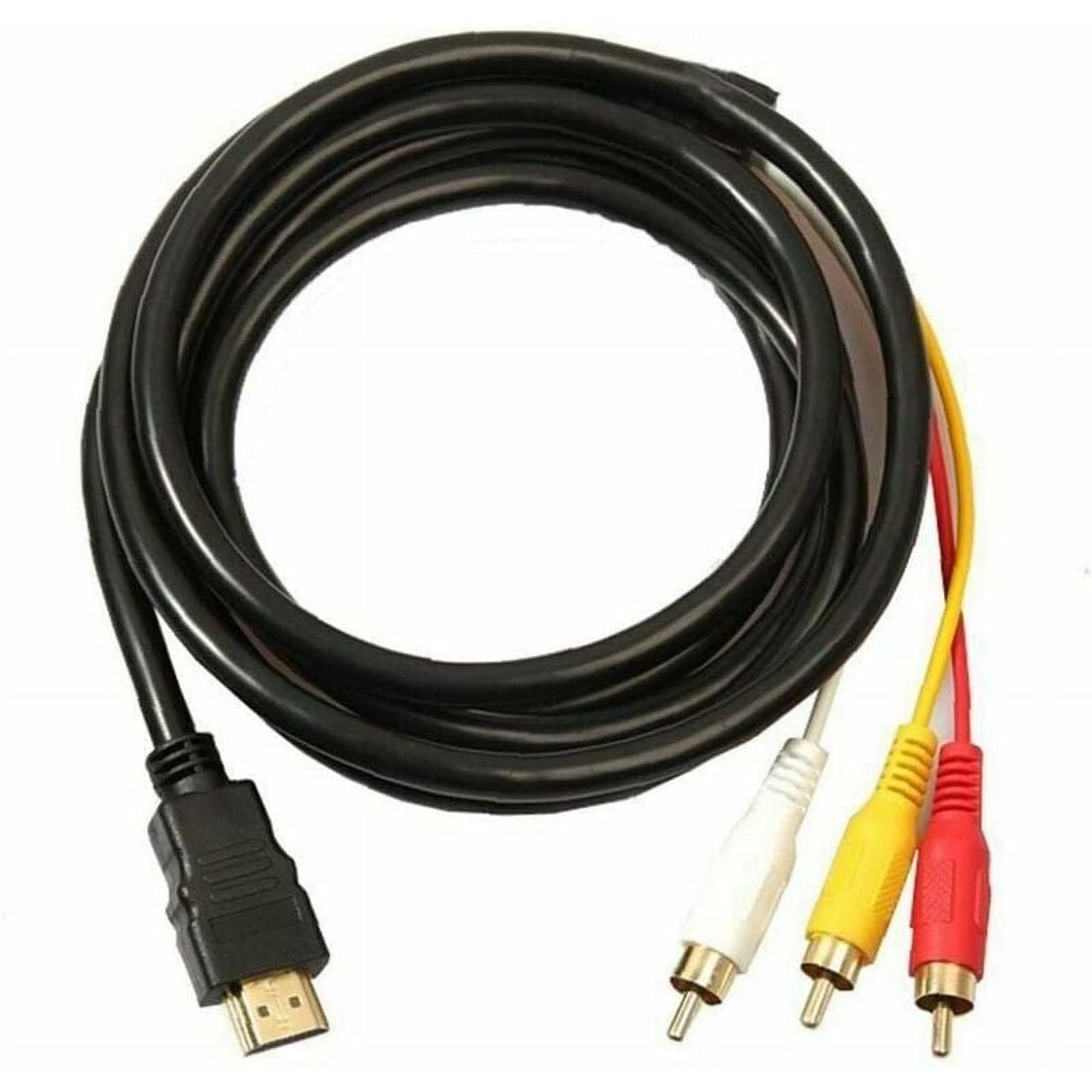 Hdmi To Rca Cable, Convert Hdmi Signals To Av Composite Video And L/R ...