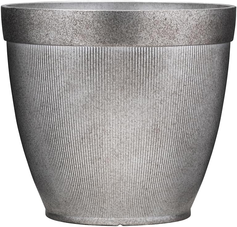 Hdr-093695 Midori Planter, Resin, Galvanized - Walmart.com
