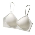 Hduncf Womens Breathable Smooth Bra Soft Support Push Up for Small ...