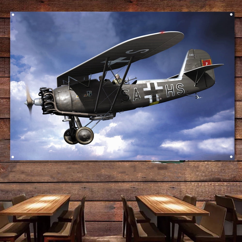 He 46C German WWII Reconnaisance Attack Aircraft Fighter Posters and ...