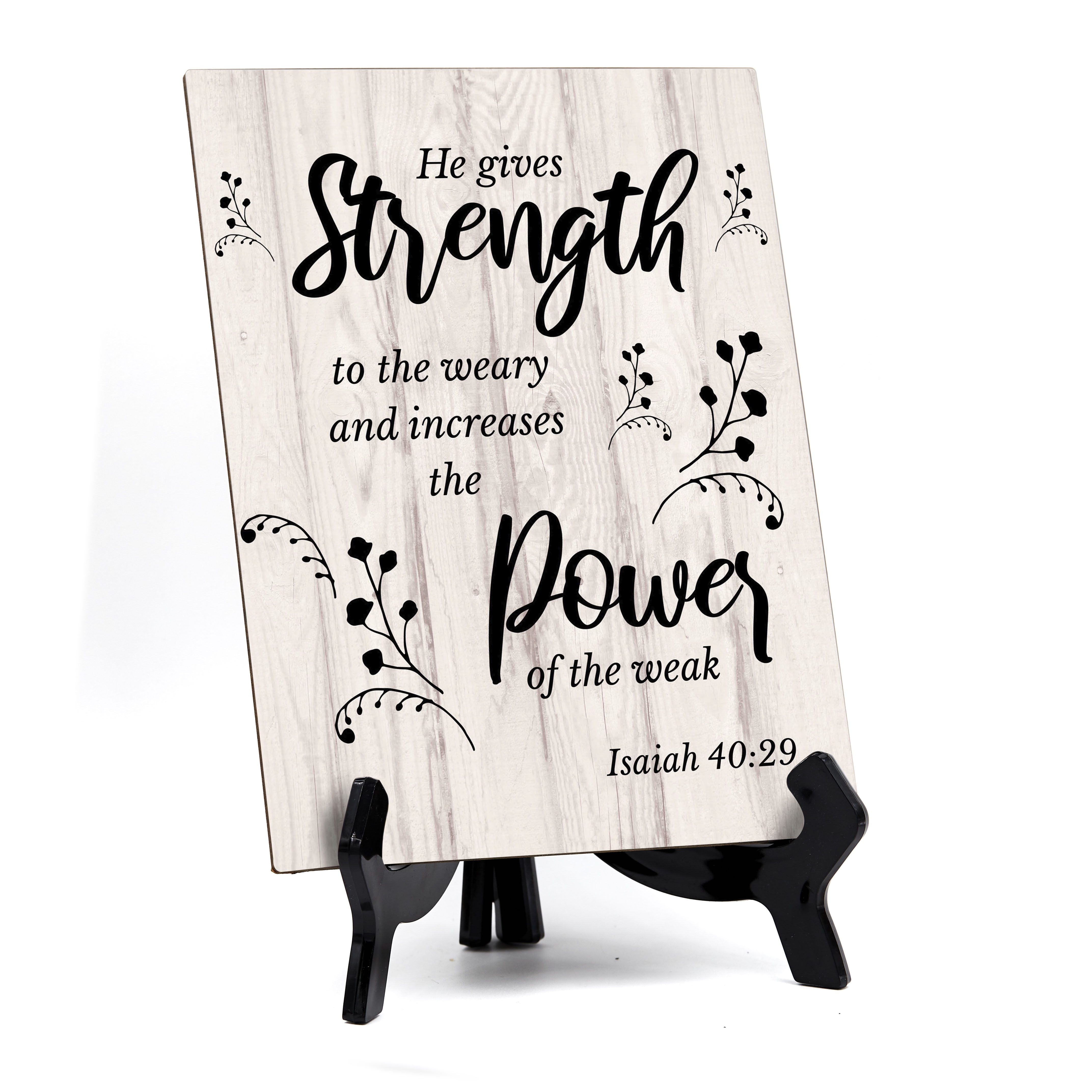 He Gives Strength To The Weary And Increases The Power Of The Weak ...