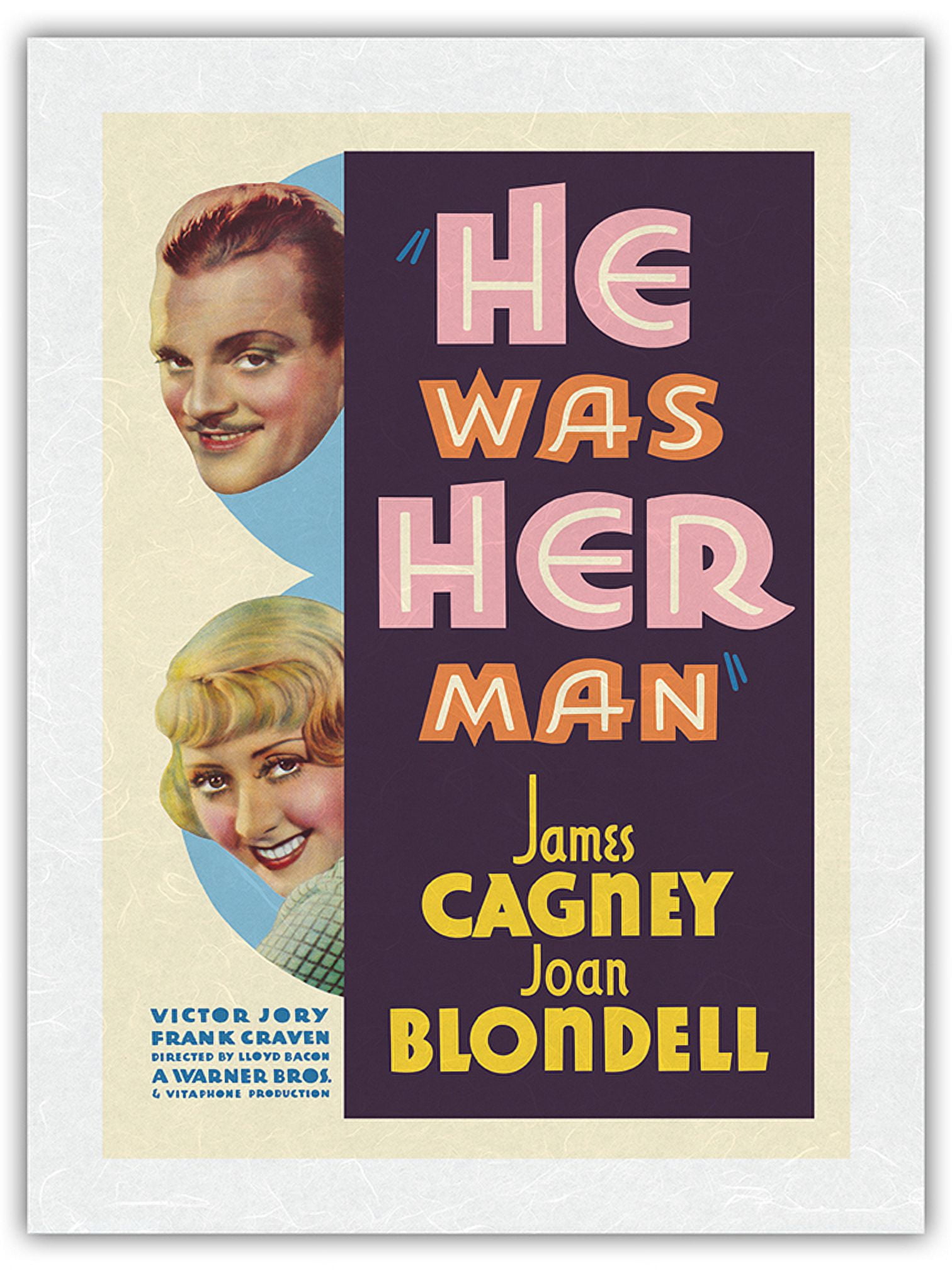 He was Her Man - Starring James Cagney and Joan Blondell - Vintage Film ...
