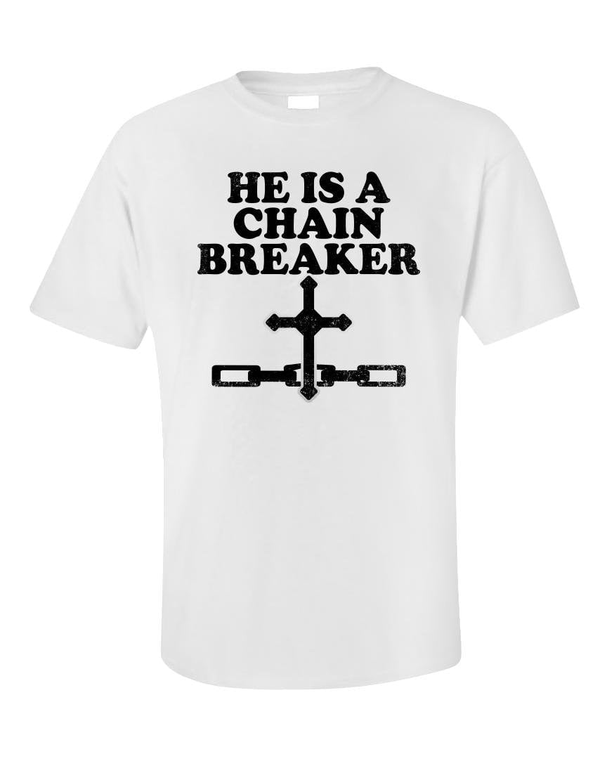He Is A Chain Breaker Shirt, Jesus Christian Tee, Inspirational Gift ...
