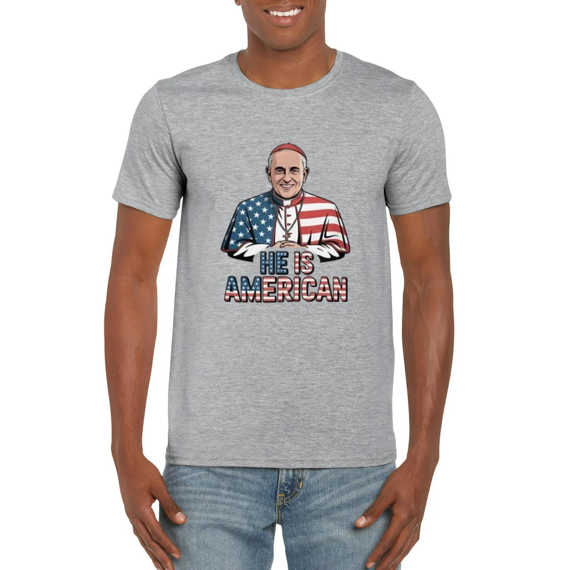 He Is American Cardinal Robert Francis Prevost Pope Leo XIV T-Shirt ...