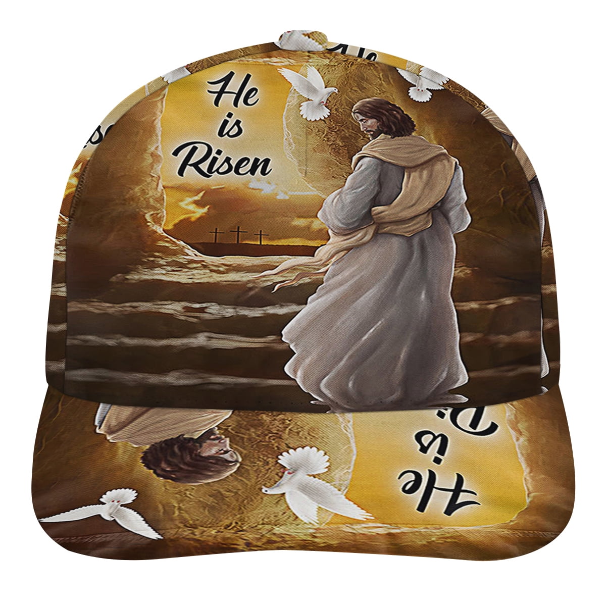 He Is Risen ChriStResurrection of Jesus baseball cap hat - Walmart.com