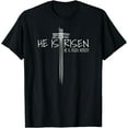 He Is Risen T Shirt Jesus Easter Shirt Christian Faith Gift - Walmart.com