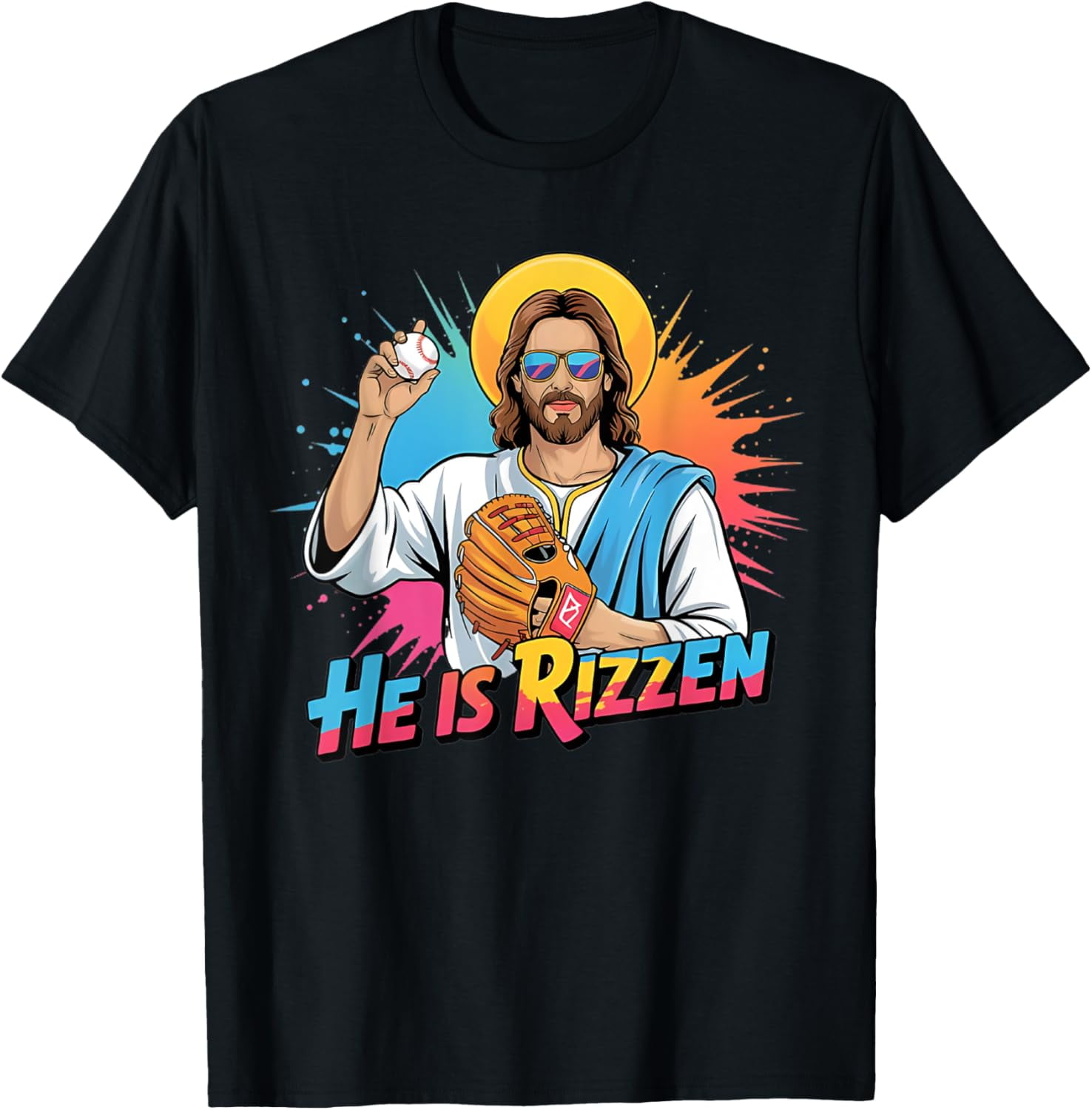 He Is Rizzen Shirt Christian Design - Walmart.com