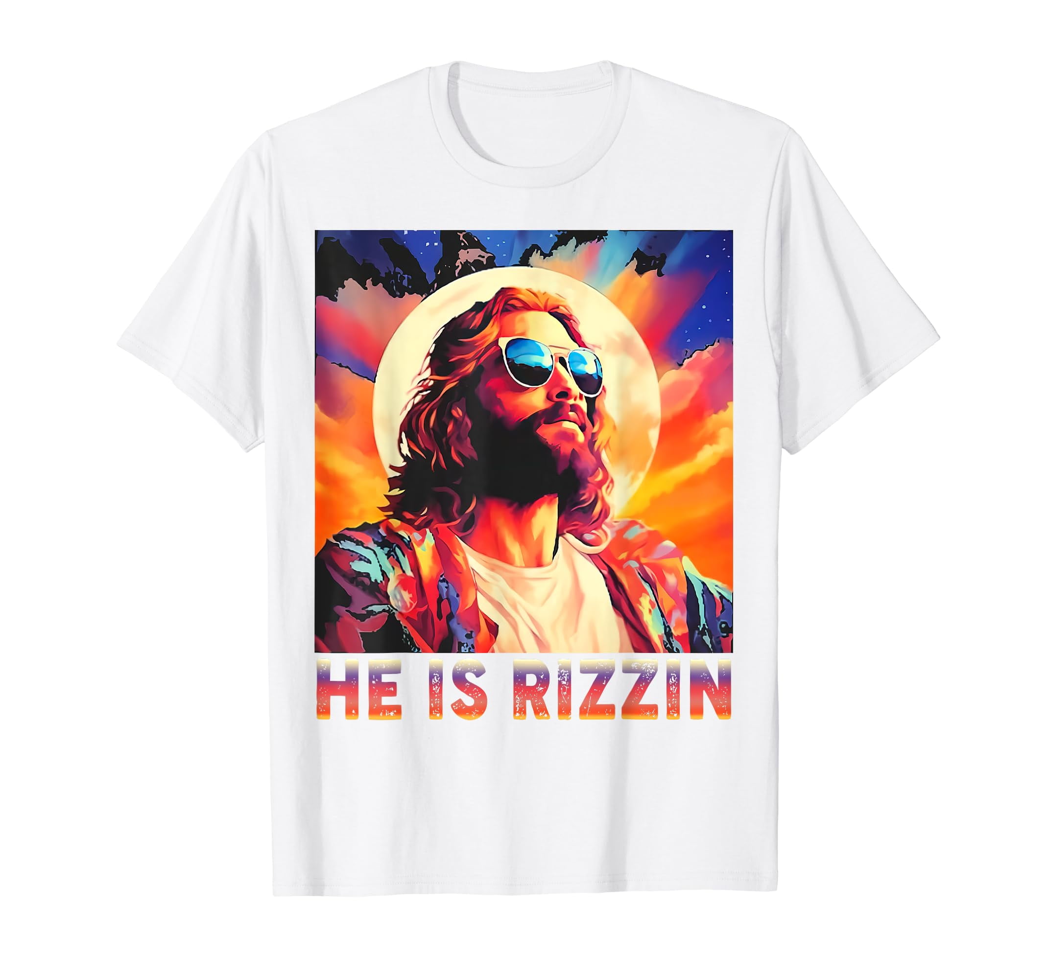 He Is Rizzin, Jesus Is Rizzen T-Shirt - Walmart.com