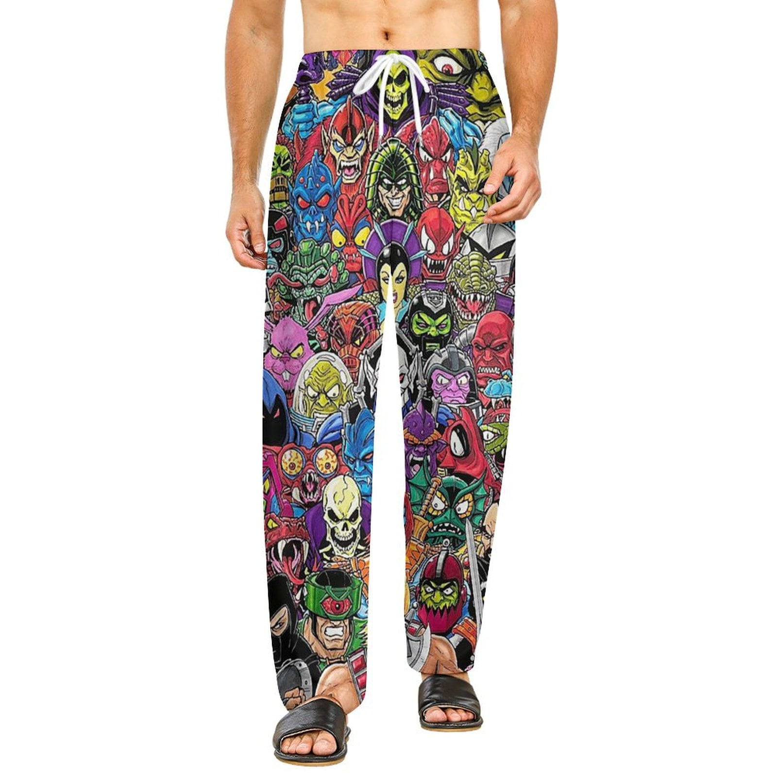 He-Man And The Masters of Universe Adult Pajama Suit Long Sleeve ...