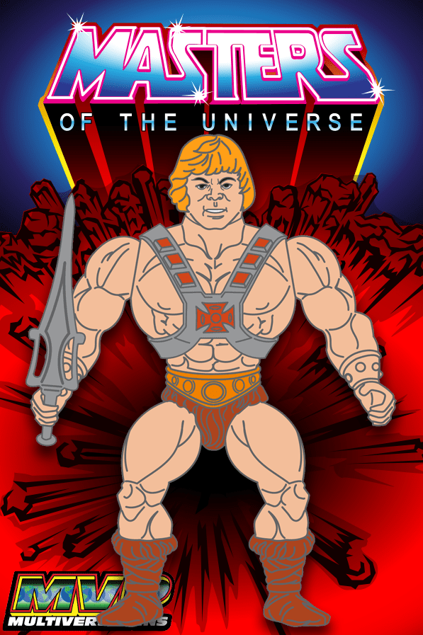 He-Man HE-MAN MicroCharacter Only at MultiVersePins.com - Walmart.com