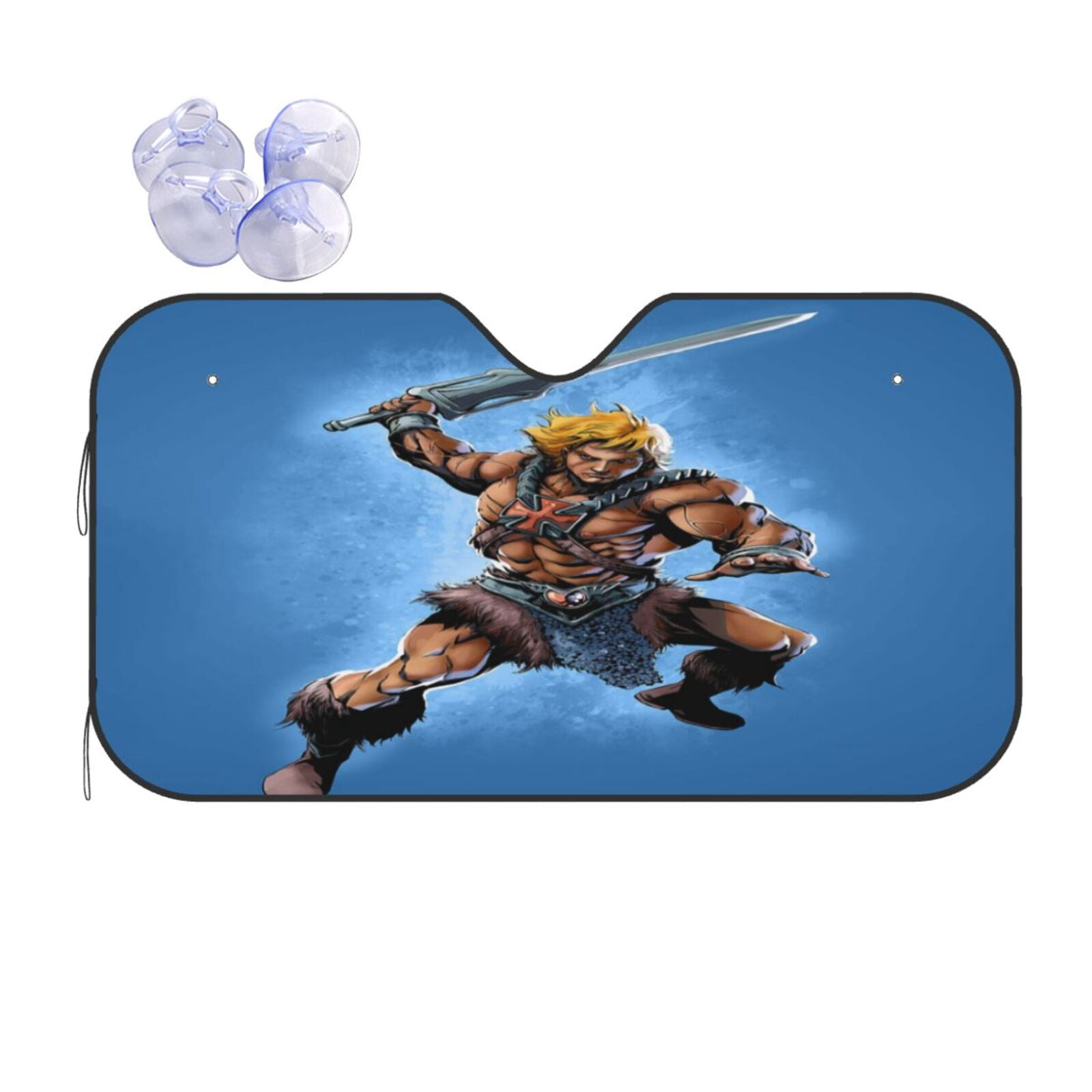 He Man Mas-ters Universe Car Sunshade Front Windshield Sun Shades Car ...