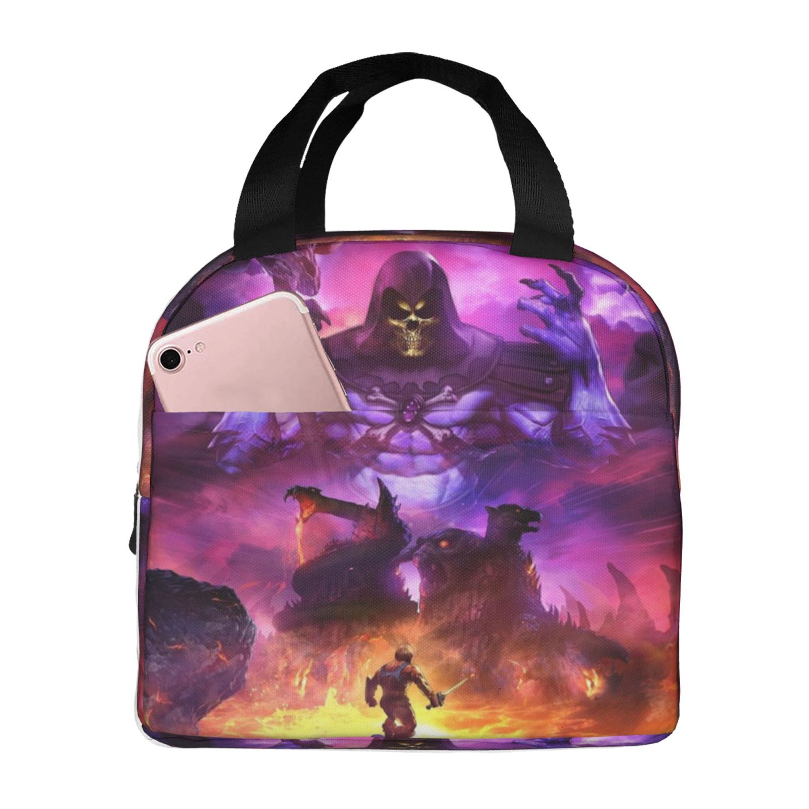 He Man Mas-ters Universe Lunch Bag Lunch Box Reusable Bento Box Hot and ...