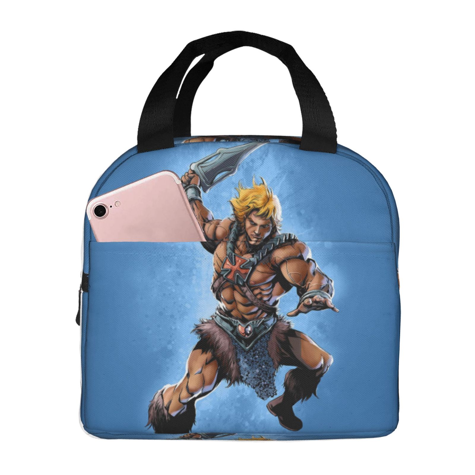 He Man Mas-ters Universe Lunch Bag Lunch Box Reusable Bento Box Hot and ...