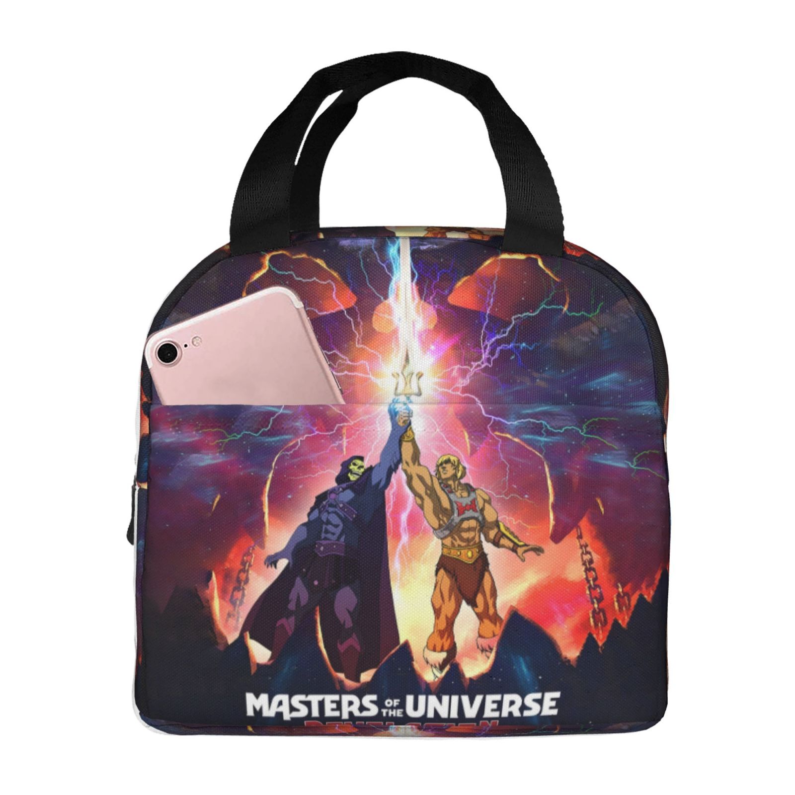He Man Mas-ters Universe Lunch Bag Lunch Box Reusable Bento Box Hot and ...