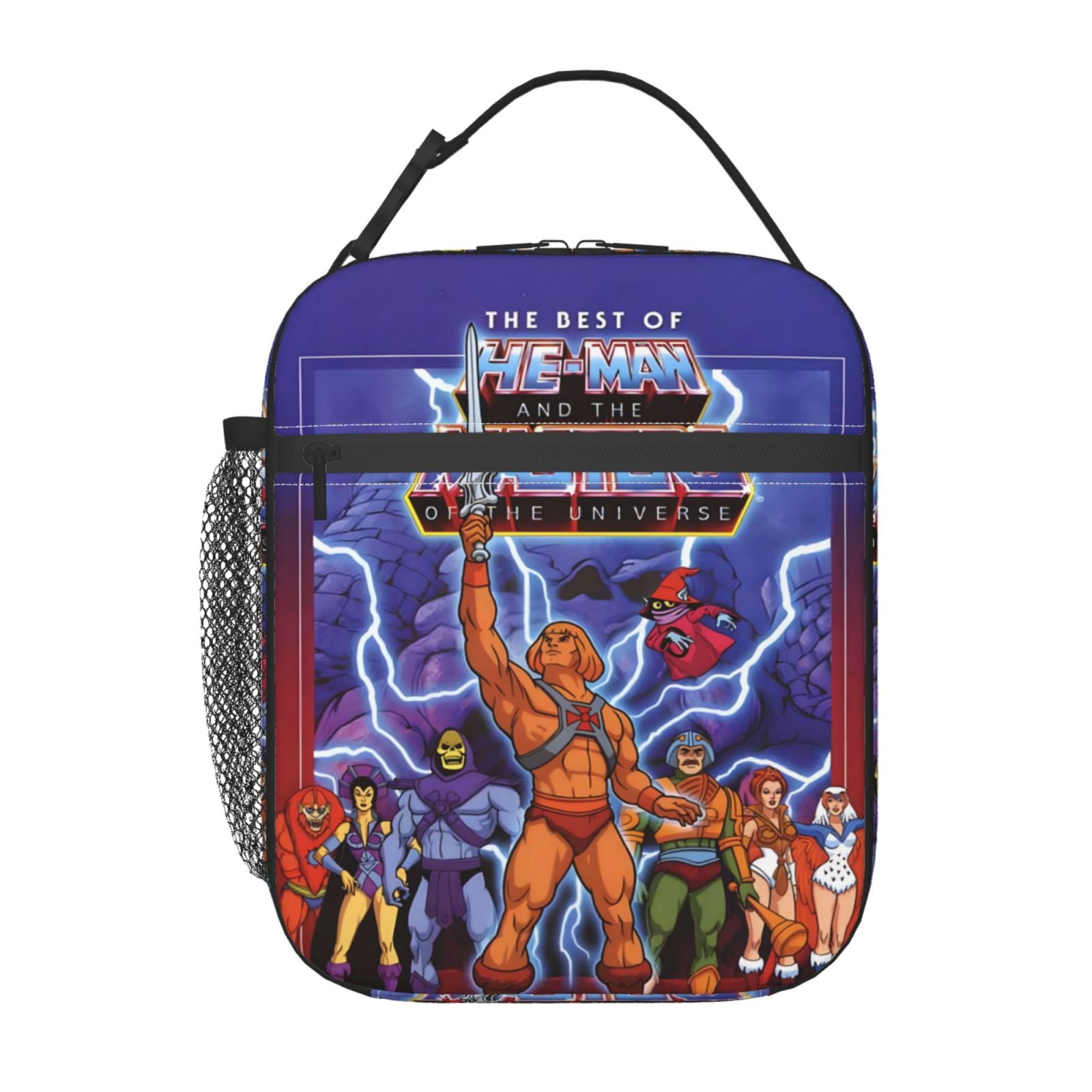 He Man Mas-ters Universe Lunch Bag Portable Lnsulation Lunch Box ...