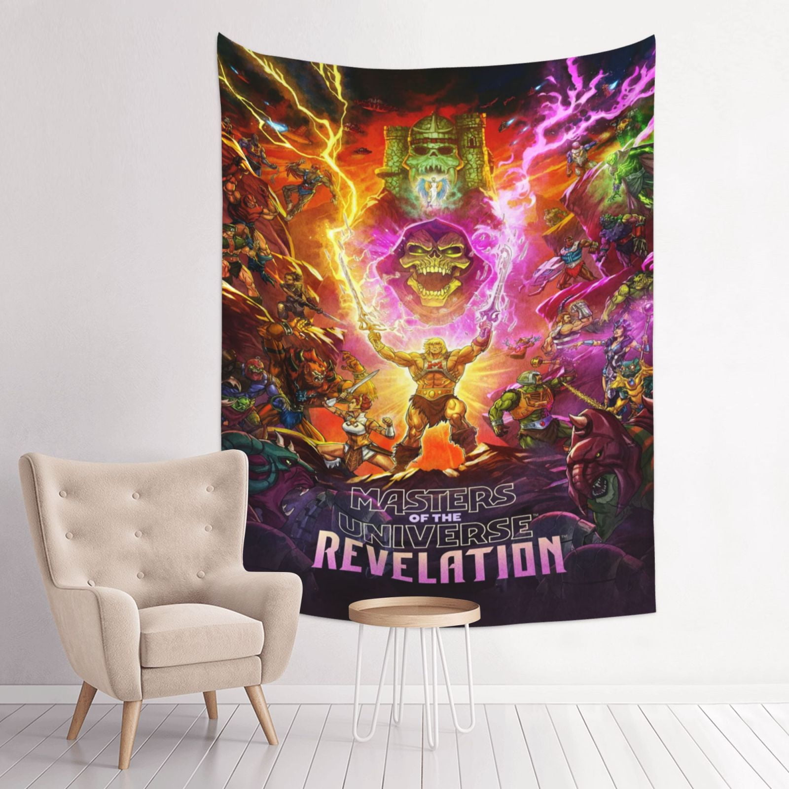 He Man Mas-ters Universe Tapestry Kawaii Tapestry Room Decor Aesthetic ...