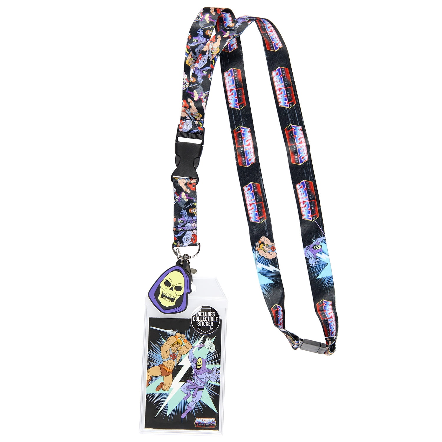 He-Man Master of The Universe ID Lanyard Badge Holder With Rubber ...