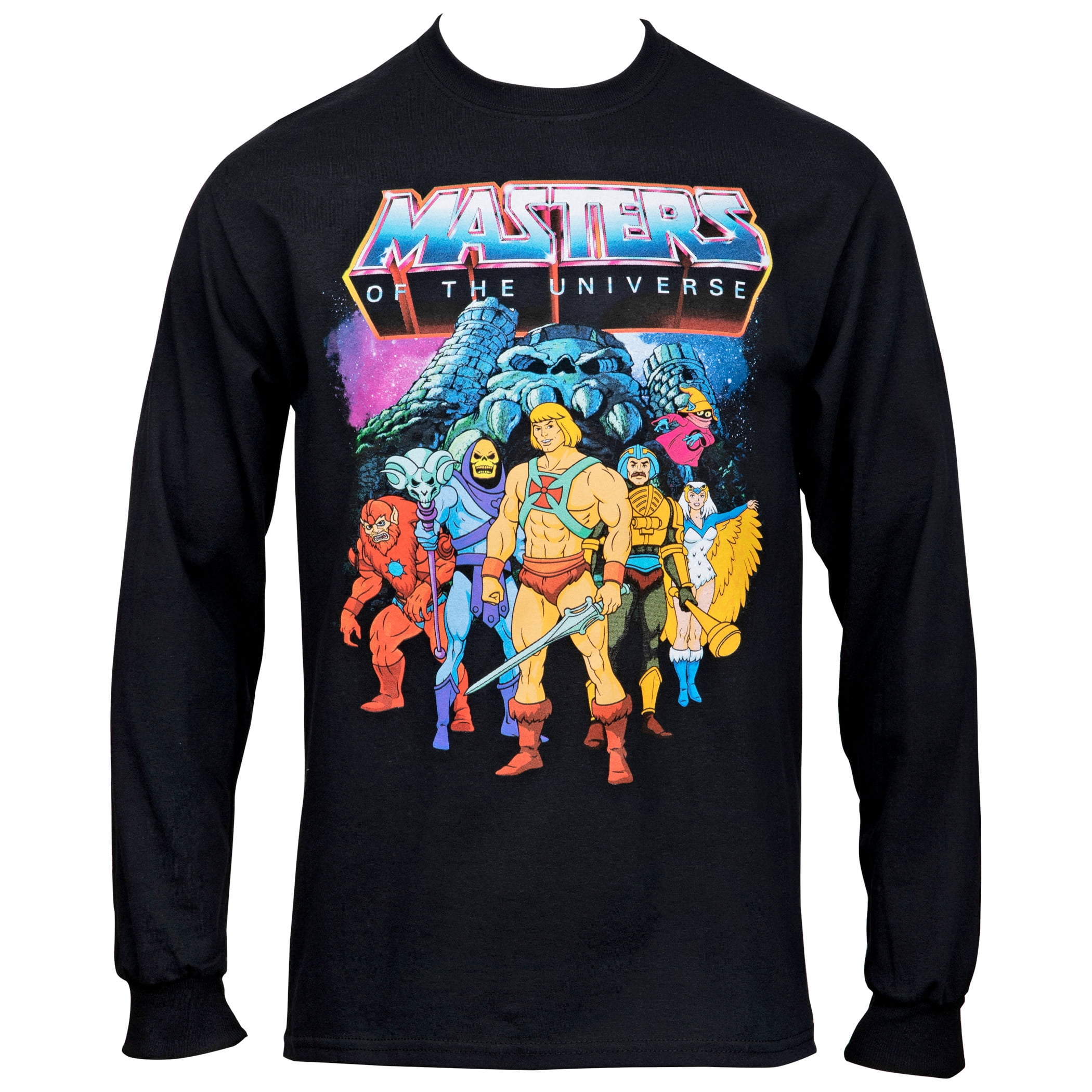 He-Man Masters of the Universe Classic Characters Long Sleeve T-Shirt ...