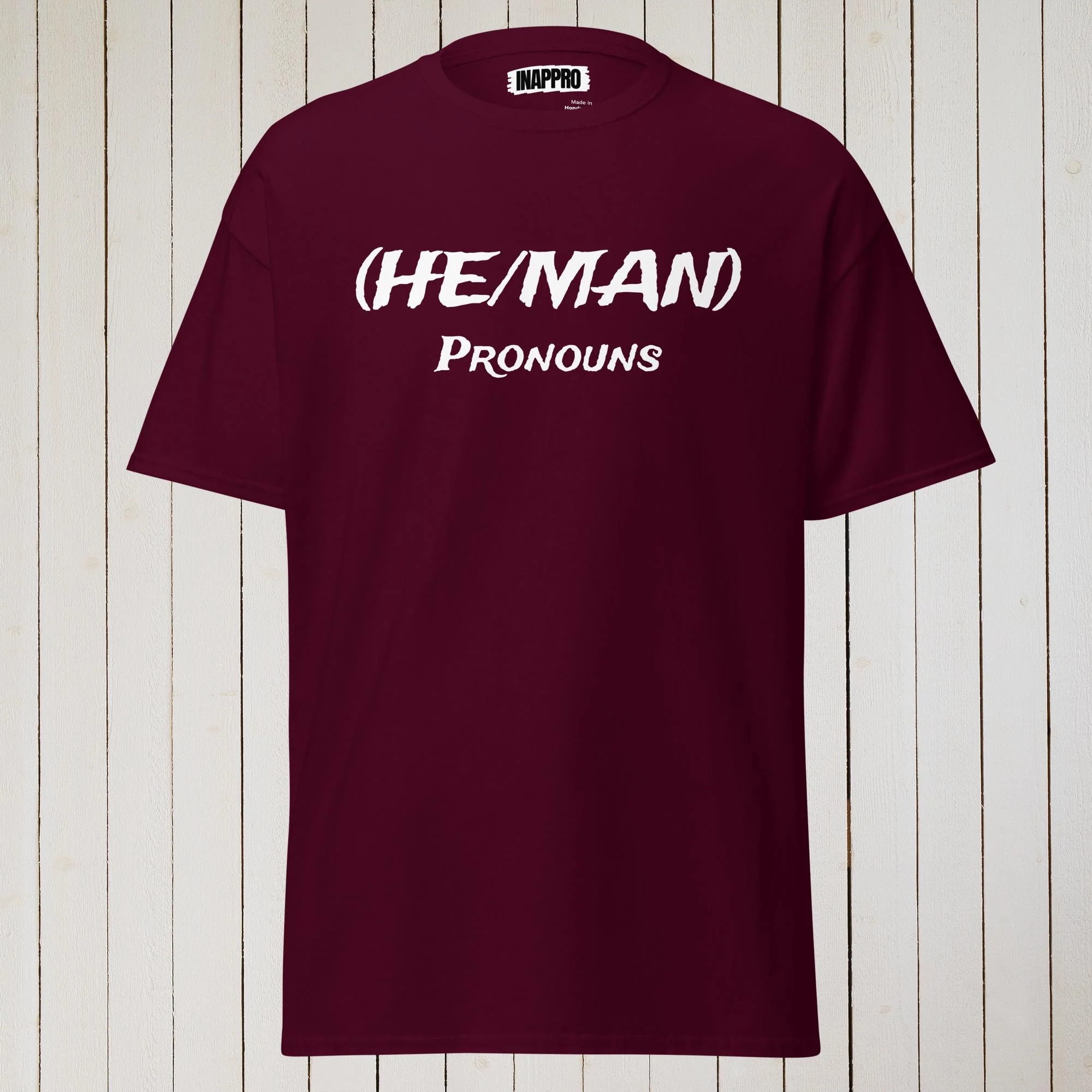 He/Man Pronouns T-Shirt - Walmart.com