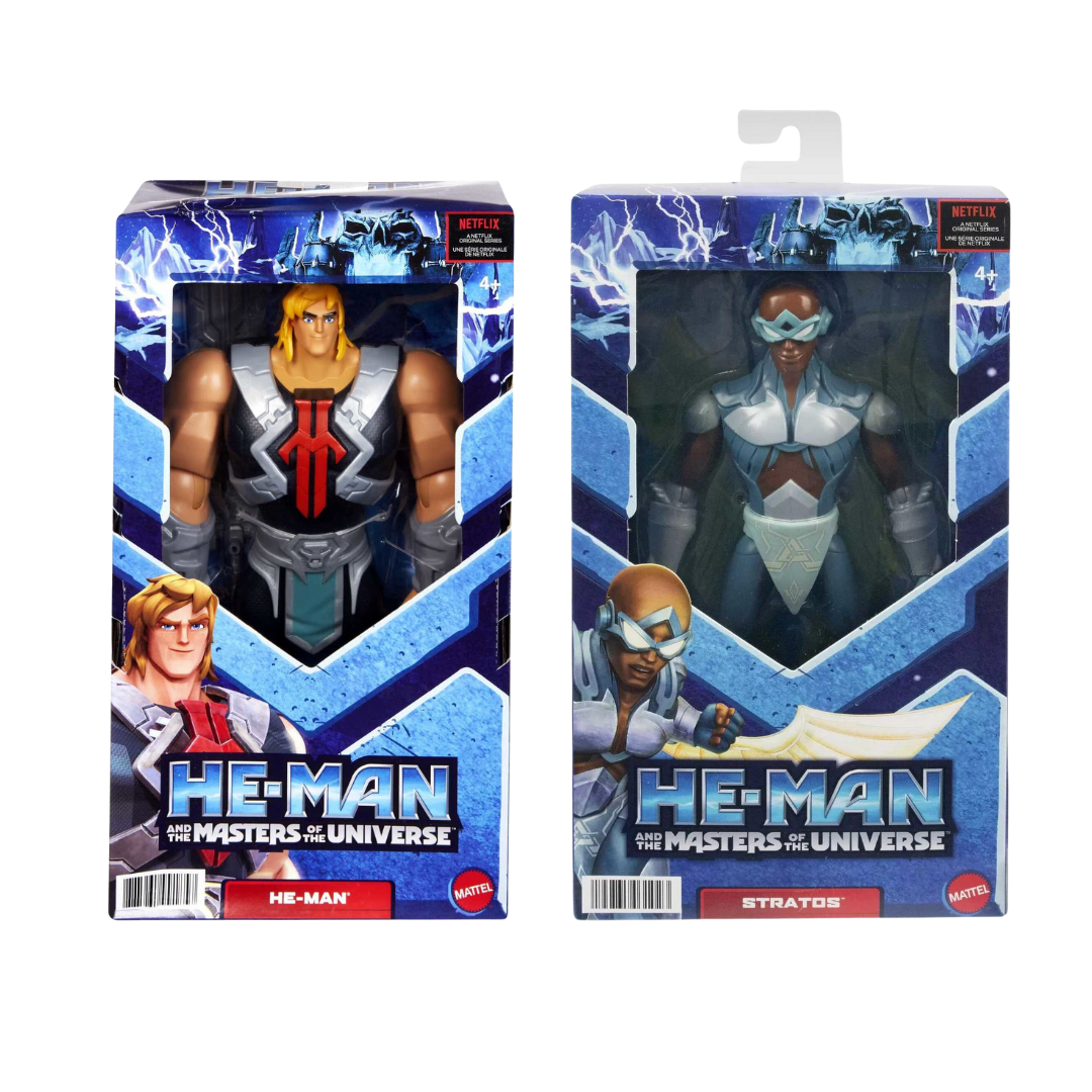 He-Man and The Masters of The Universe He-Man & Stratos Large Figure, 8 ...