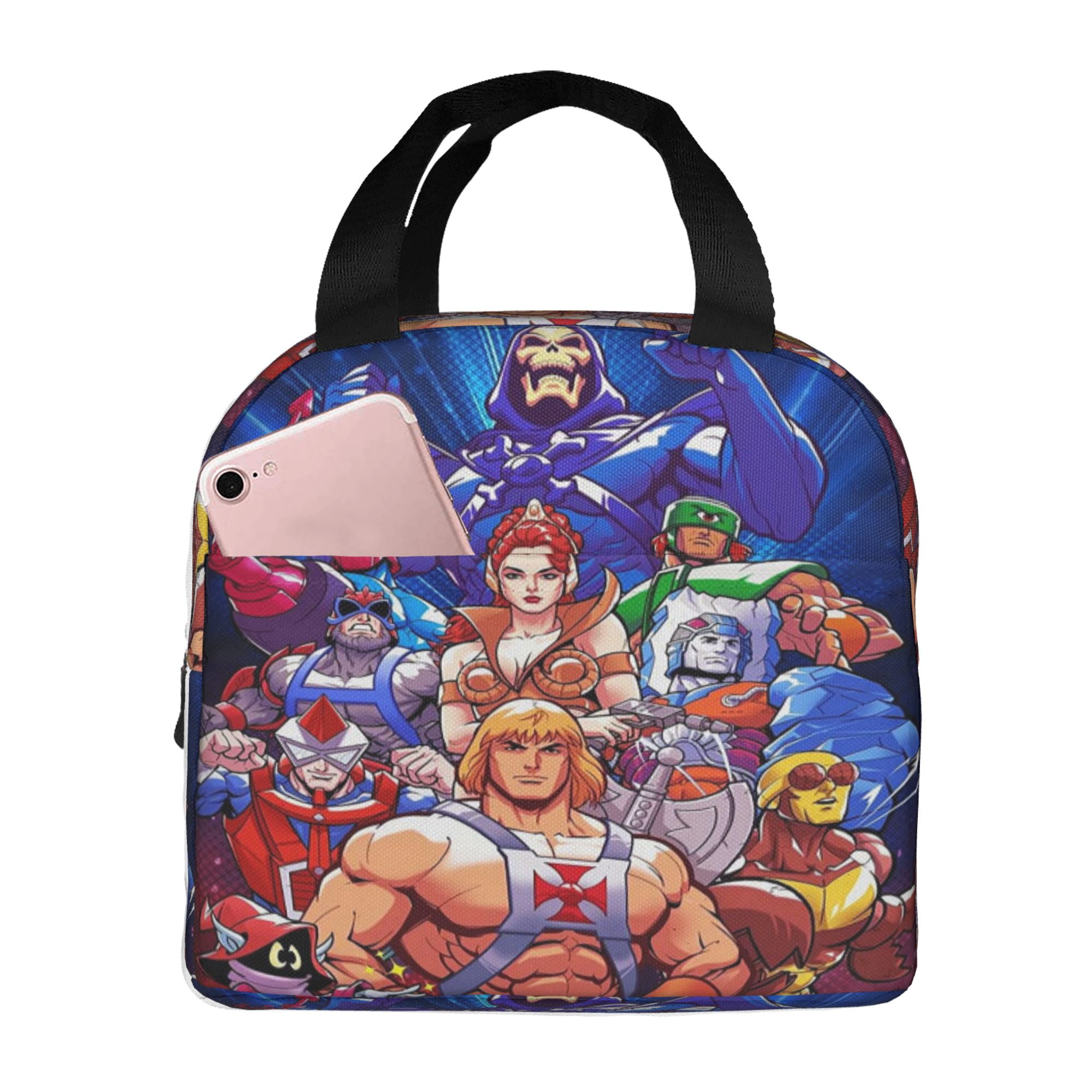 He-Man and the Masters of universe Lunch Bag Tote Shoulder Bags ...
