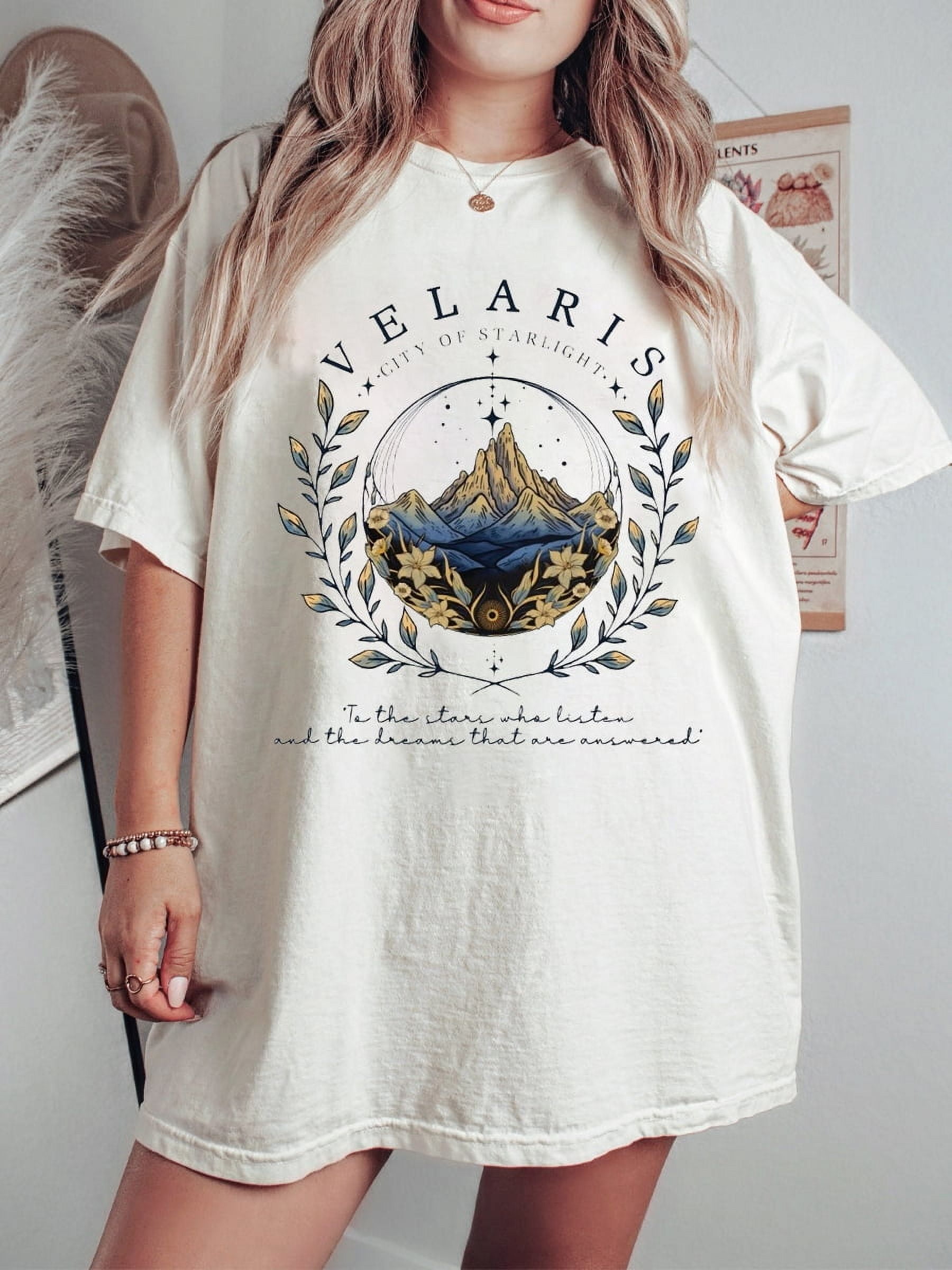 He Night Court Velaris City Of Starlight Novel T-Shirt - Walmart.com