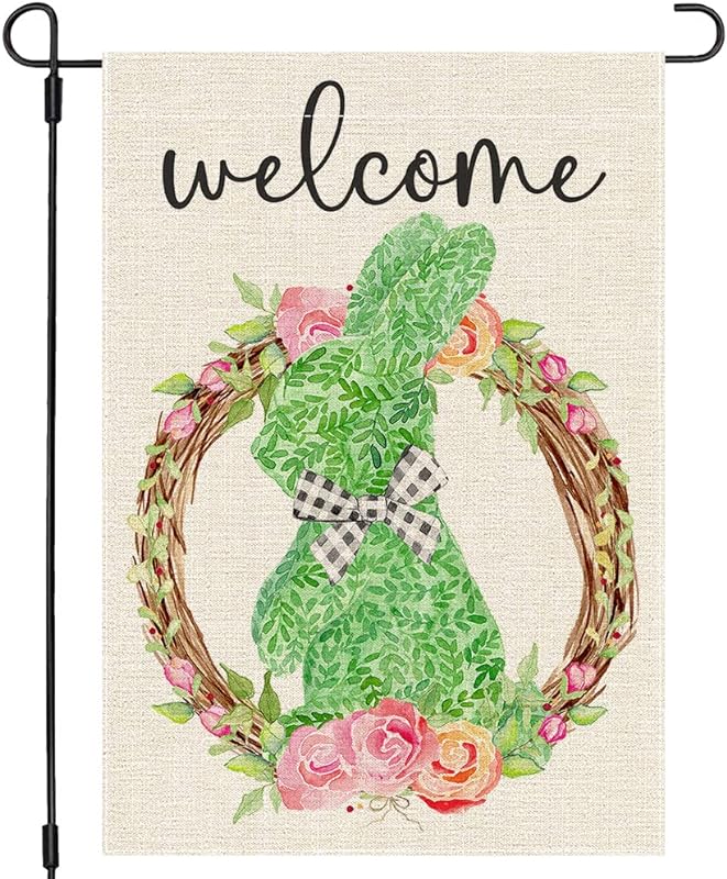 He is Risen Easter Garden Flag 12x18 Inch Double Sided, Spring Cross ...
