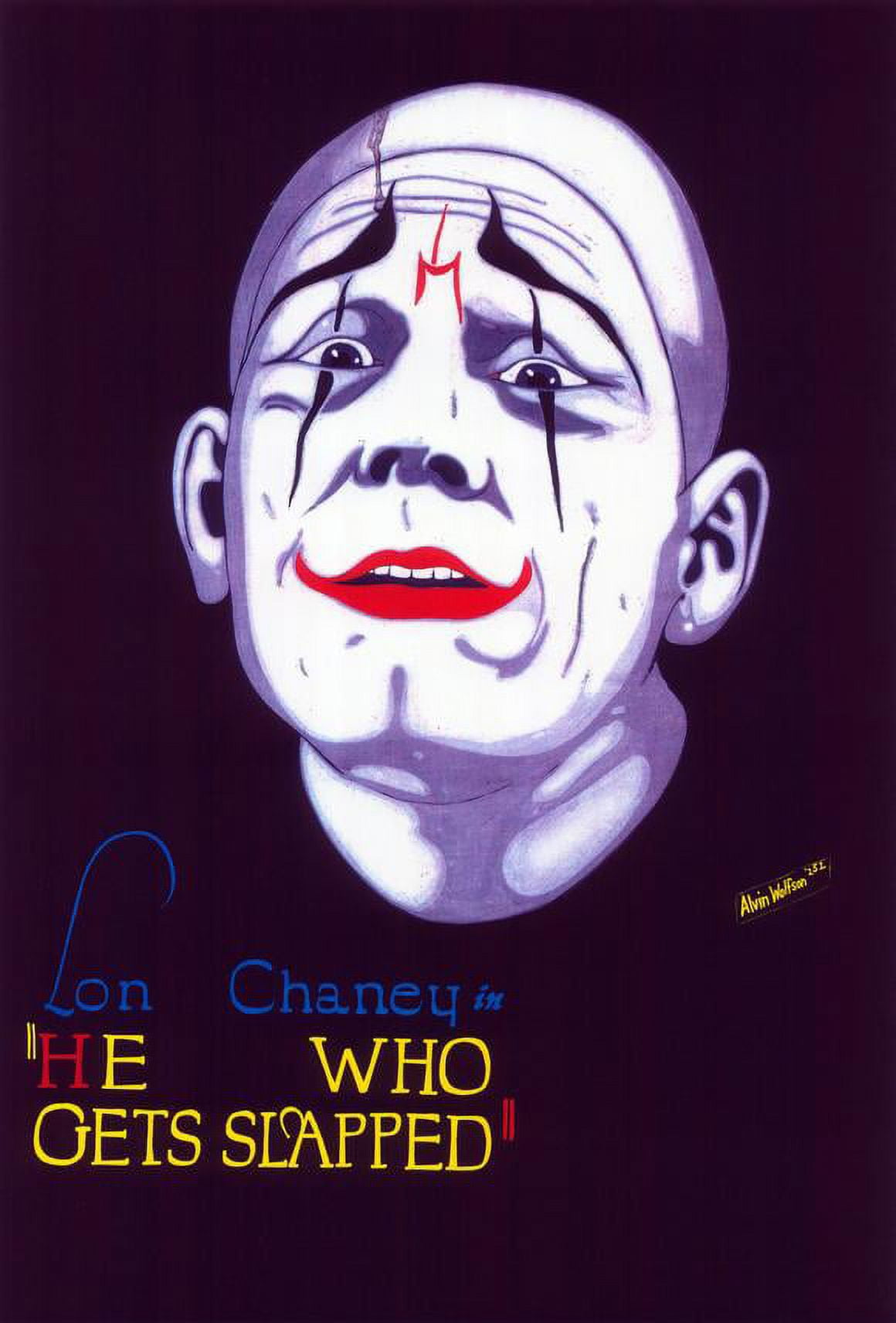 He Who Gets Slapped (1924) 11x17 Movie Poster - Walmart.com
