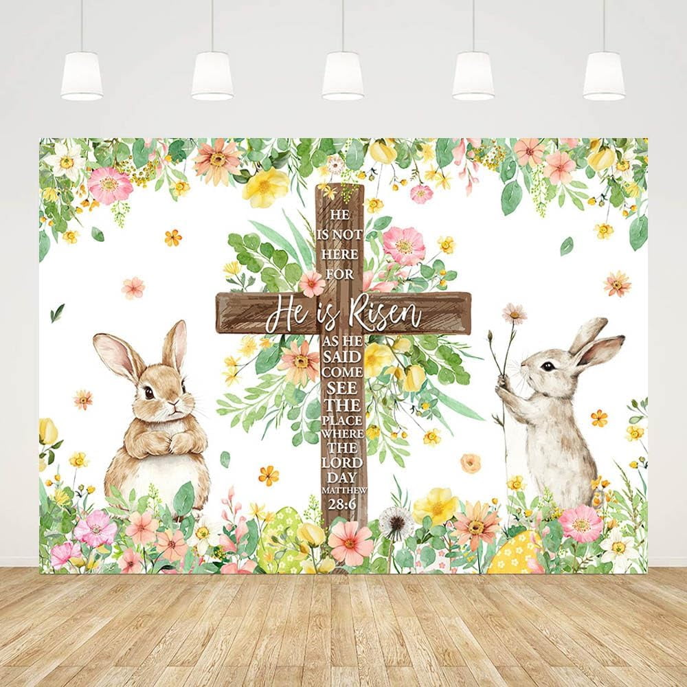 He is Risen Backdrop Easter Jesus Resurrection Photography Background ...