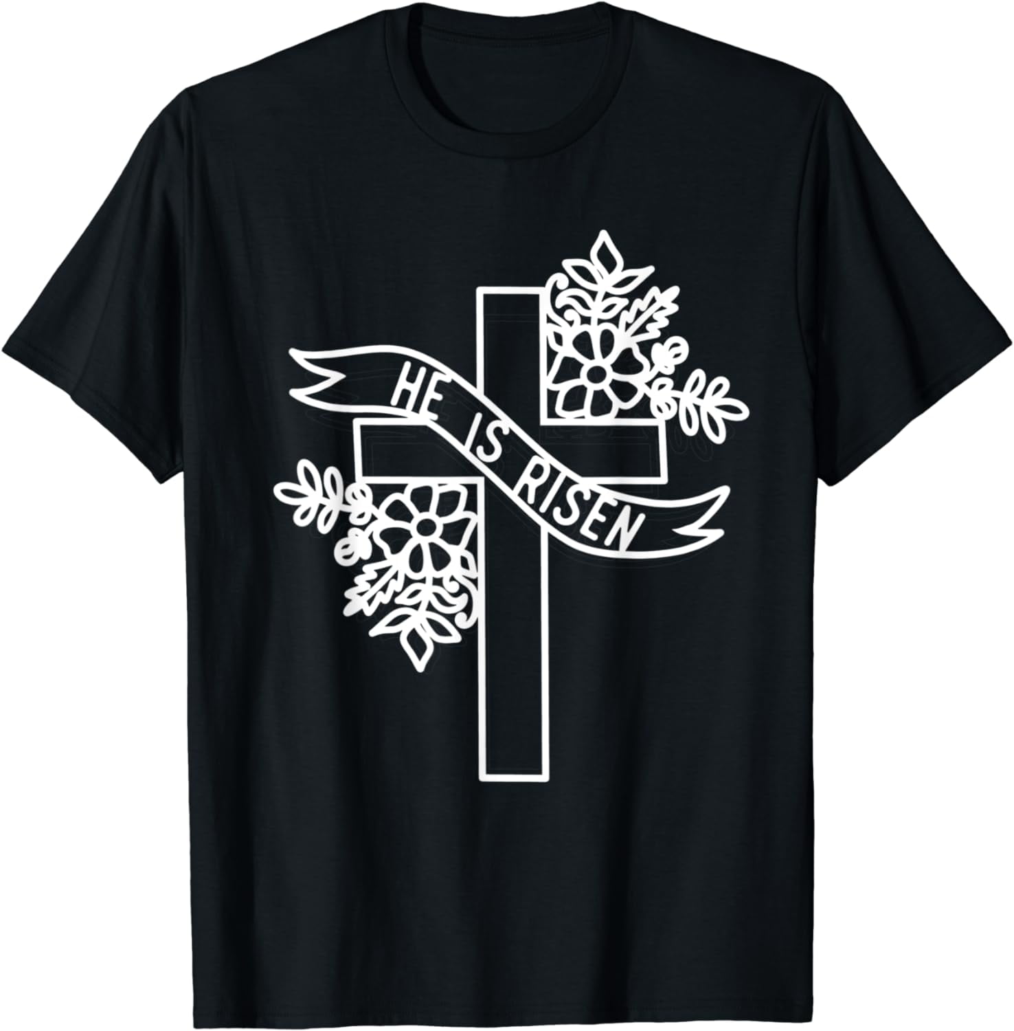 He is Risen Christian Easter Matthew 28:6 Jesus Christ Alive T-Shirt ...
