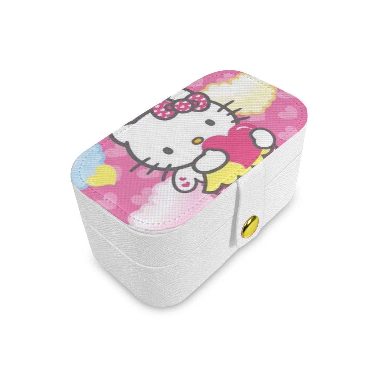 He×llo Ki×tty Cartoon jewelry rack storage box, portable ...