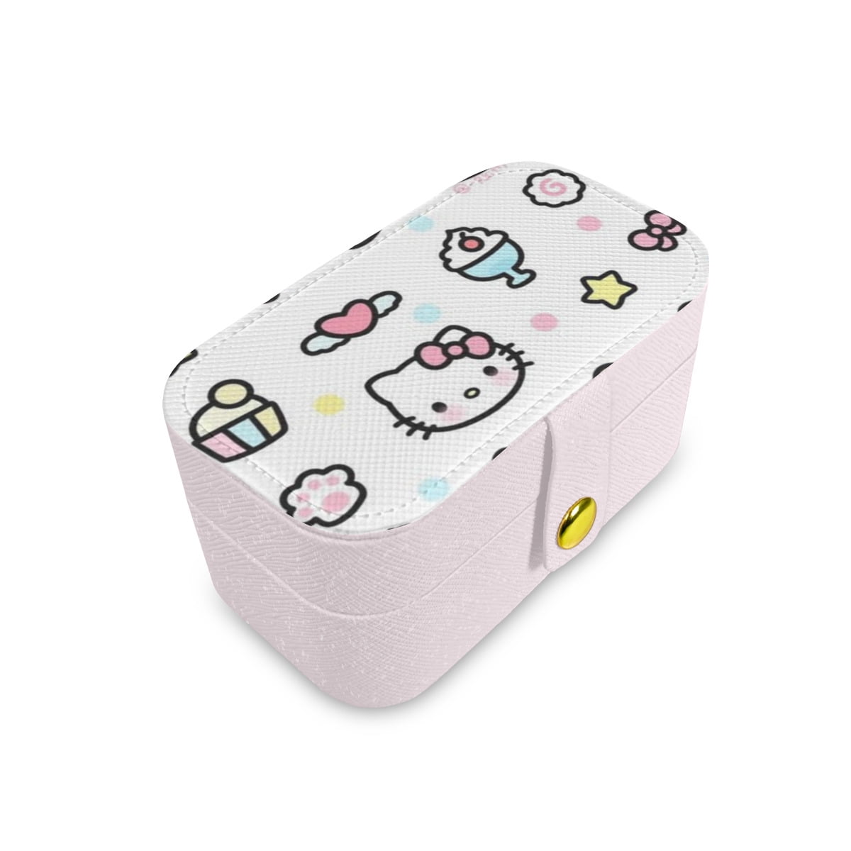 He×llo Ki×tty Cartoon jewelry rack storage box, portable ...