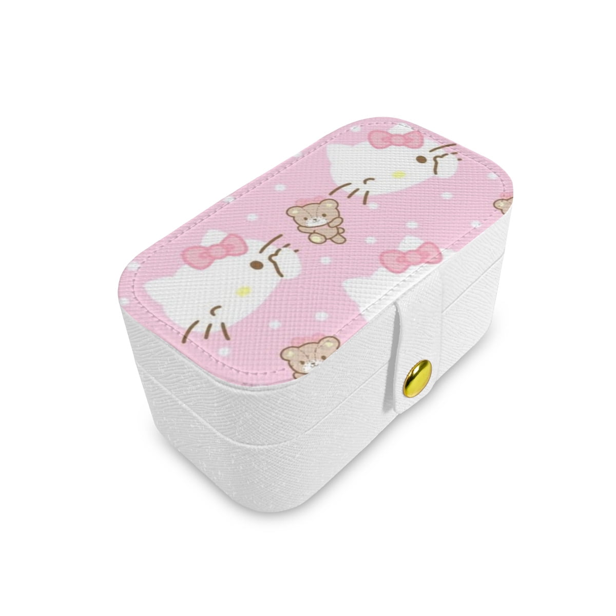 He×llo Ki×tty Cartoon jewelry rack storage box, portable ...